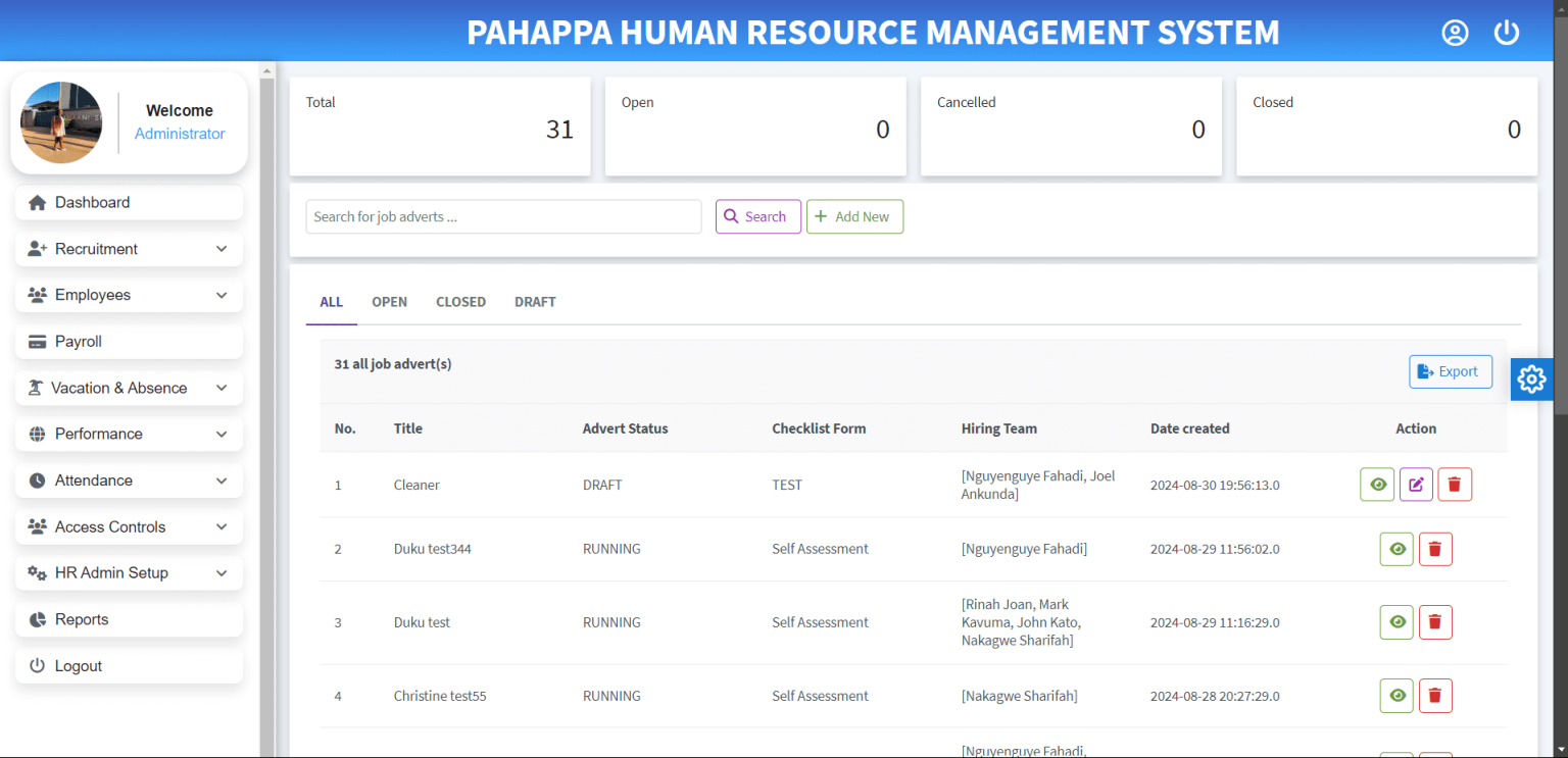 Pahappa - System Hosting & Software Development
